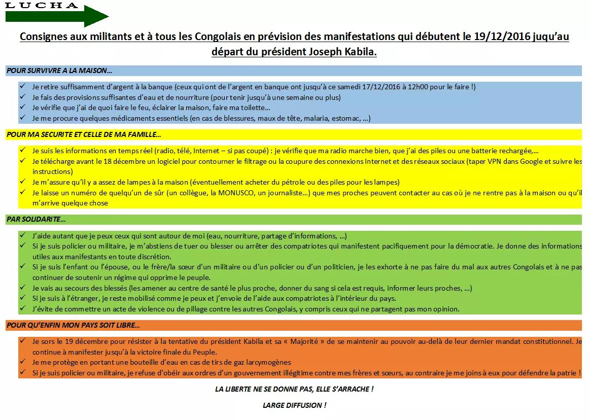 La Lucha - Lutte pour le changement, un mouvement citoyen des jeunes ...